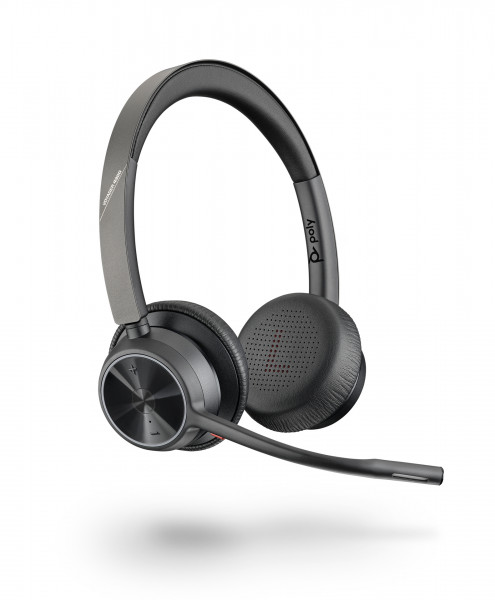 Poly Bluetooth Headset Voyager 4320 Unified Communications Stereo USB-C ...